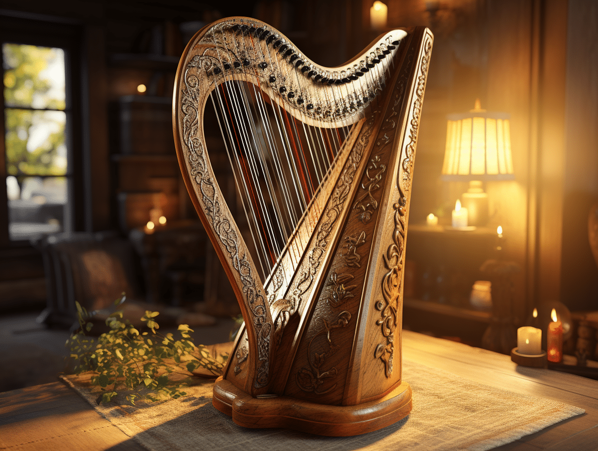 Harpe celtique irlandaise : origines, signification et traditions ...